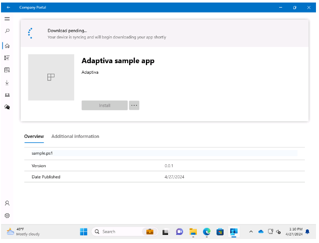Using ProgramData to store Win32 Apps Logs